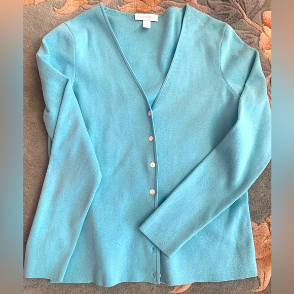 Charter Club | Sweaters | Robins Egg Blue Cardigan | Poshmark